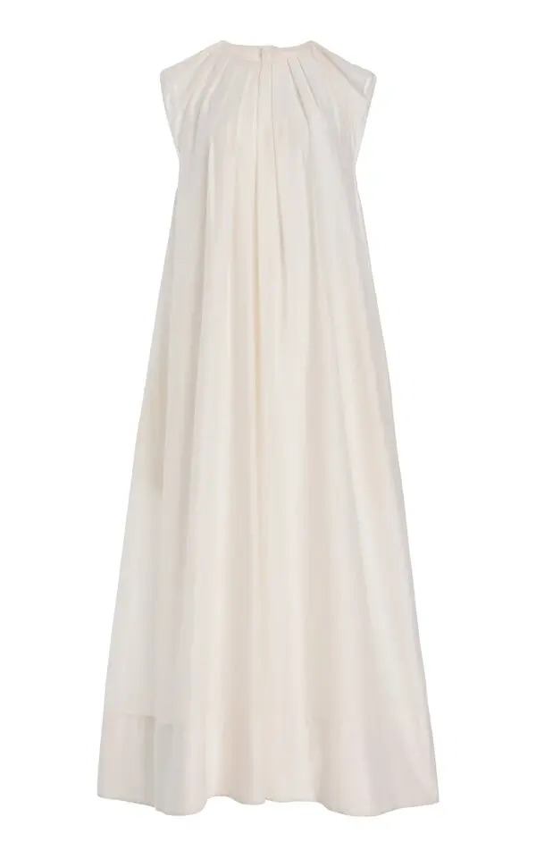 TWP Cotton-silk Maxi Gown