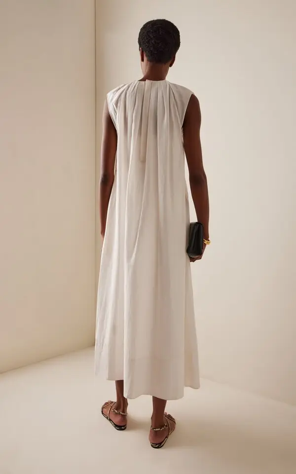 TWP Cotton-silk Maxi Gown