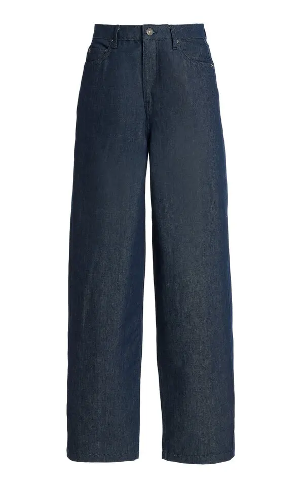 ROTATE BY BIRGER CHRISTENSEN Wide-leg Jeans