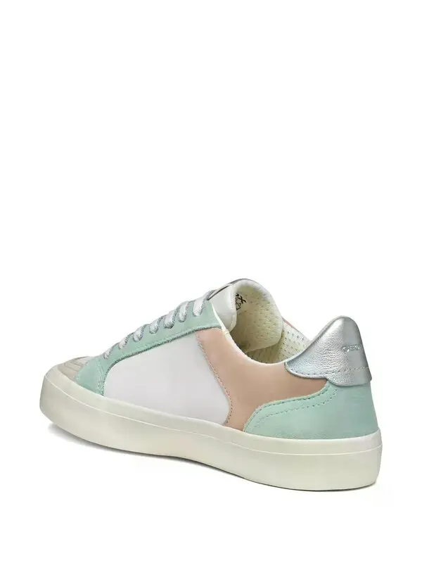 Geox Emmeleny Leather Sneakers