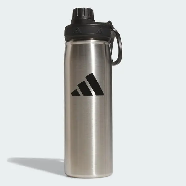 Adidas M Steel 600 Metal Bottle - Silver Radiant / Black