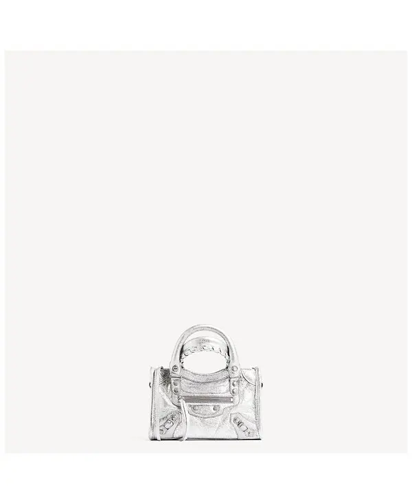 Balenciaga Le City Bag Nano - Silver