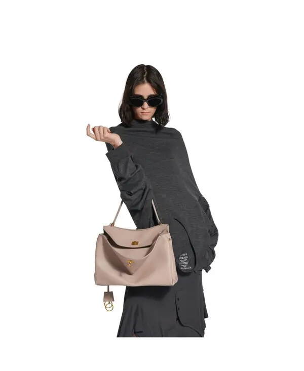 Balenciaga Rodeo Handbag Medium - Sesame