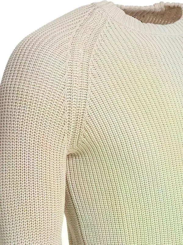 RAKKI Raglan-sleeved Cotton Sweater