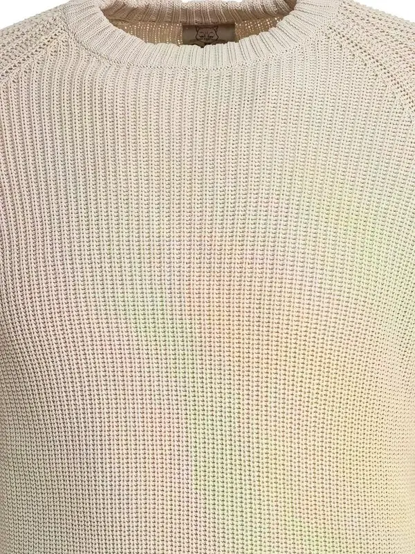 RAKKI Raglan-sleeved Cotton Sweater