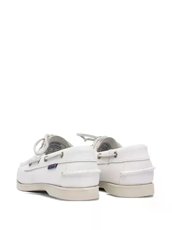 SEBAGO Docksides Portland Leather Boat Shoes - White