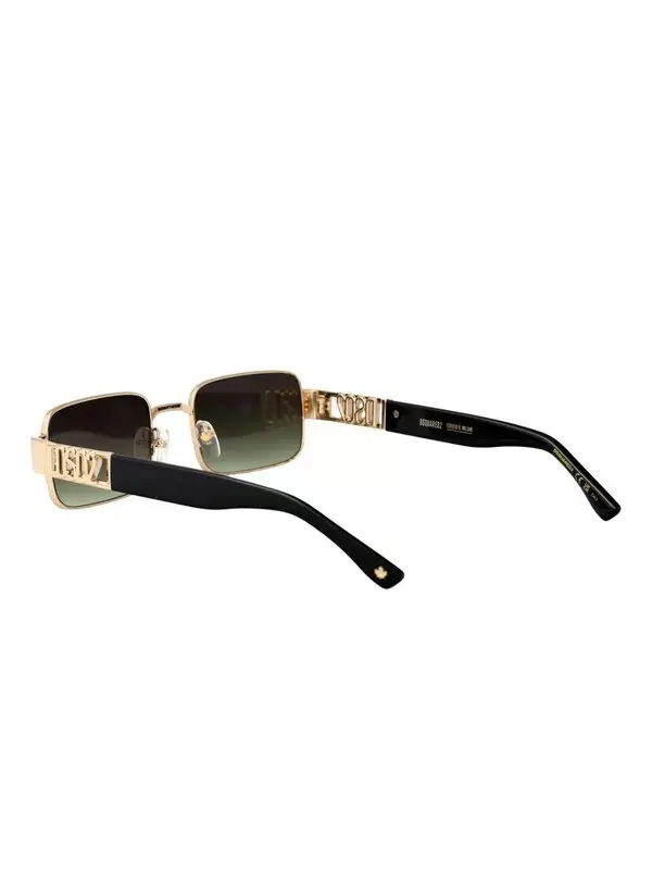 Dsquared2 0156 Rectangle Sunglasses - Black