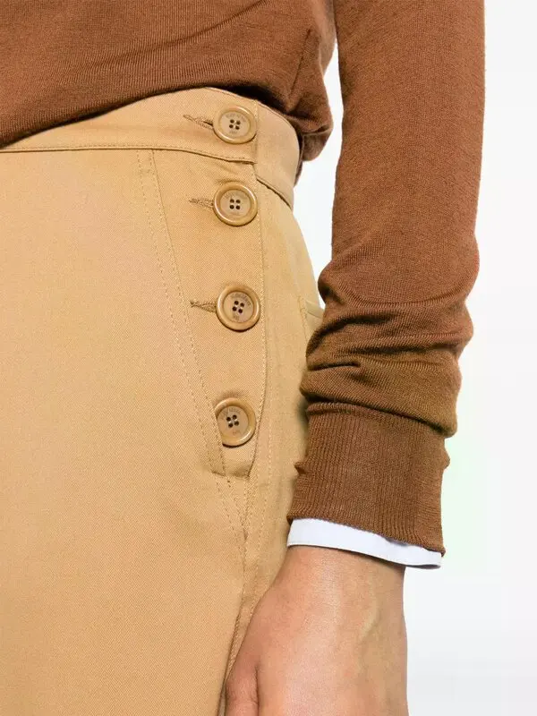 Max Mara Cresta Cotton Pencil Skirt