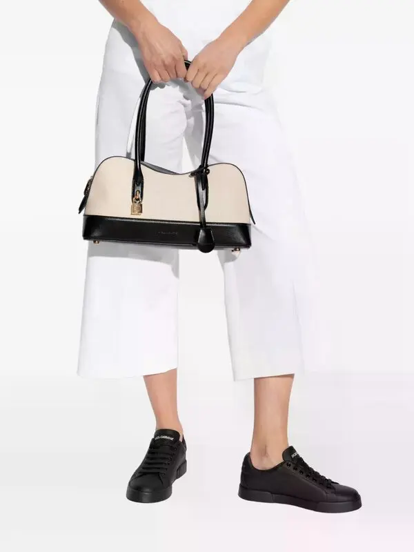 Stella McCartney Ryder Padlock Curved Tote Bag
