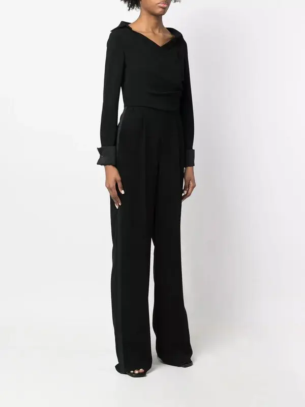 Max Mara Tailored Jumpsuit With Draped Detail