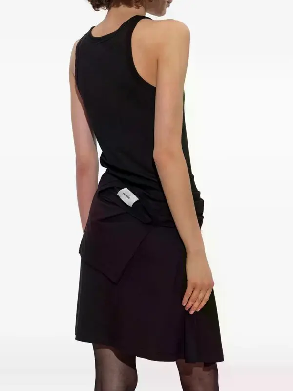 Coperni Tie-front Mini Dress