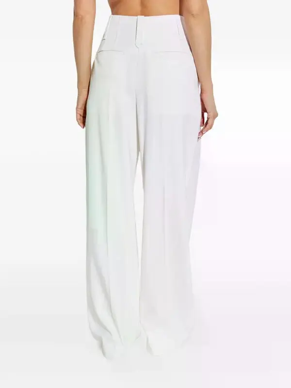 Victoria Beckham Pleated Wide-leg Trousers