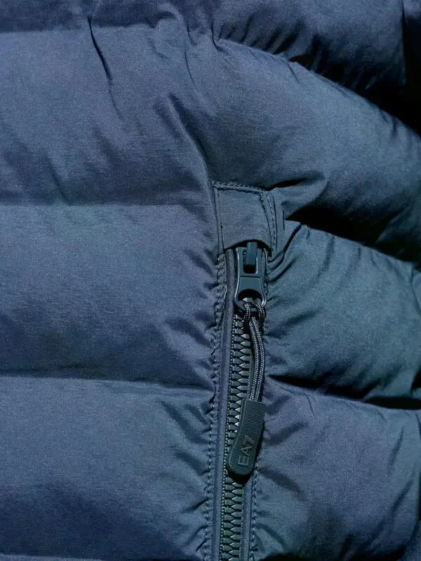 EA7 Hooded Quilted Jacket