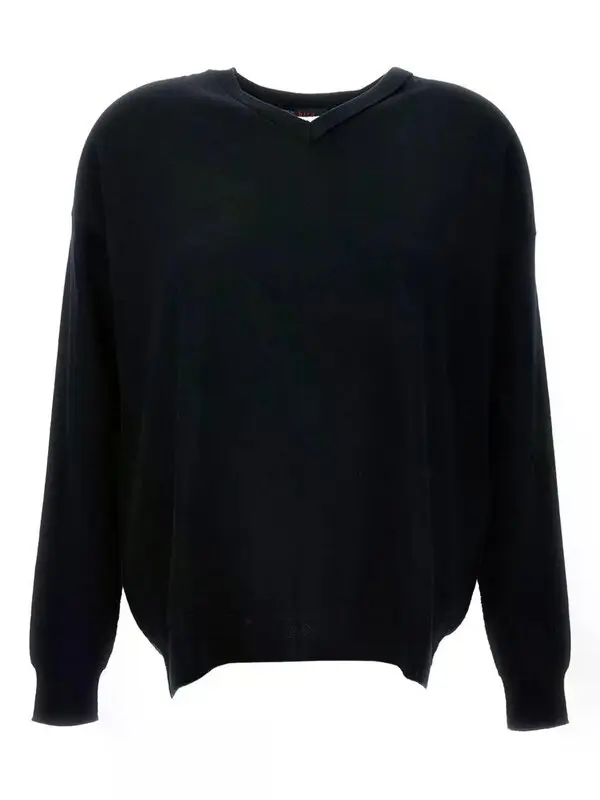 M.S.M. V-neck Wool Sweater