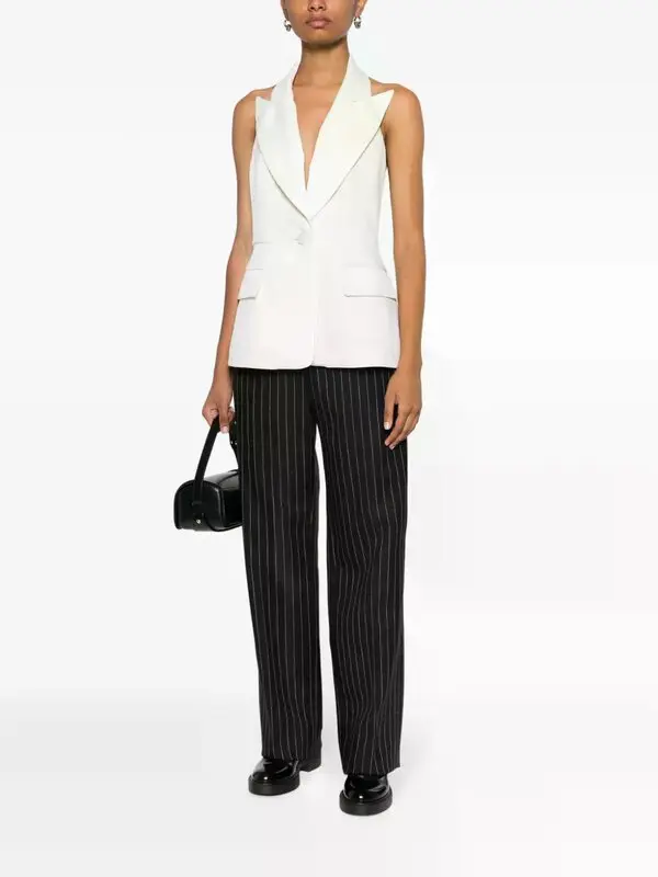 Max Mara Suit Style Virgin Wool Top