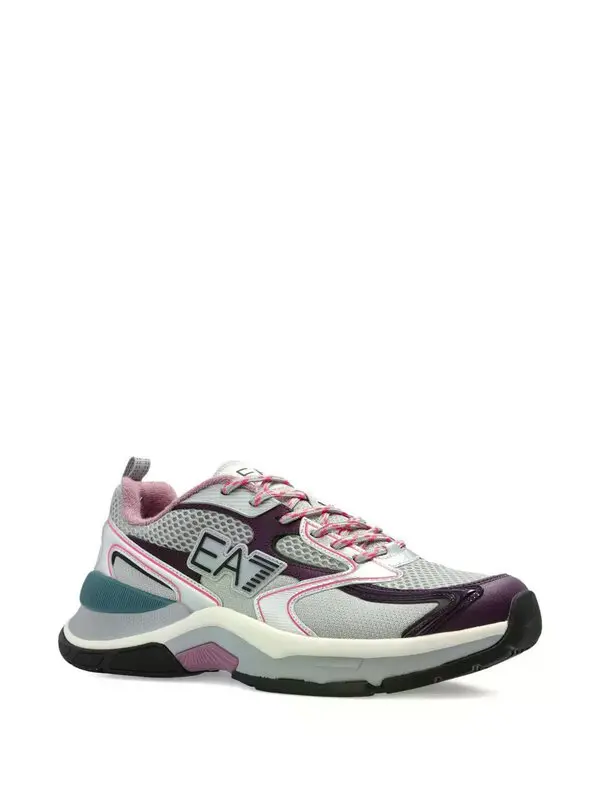 EA7 Panelled Sneakers