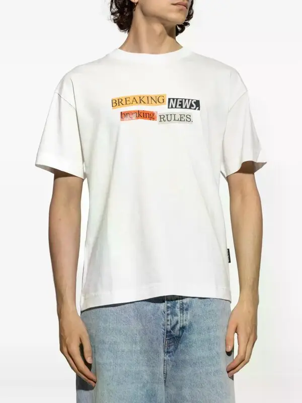 Palm Angels Breaking News Graphic T-shirt