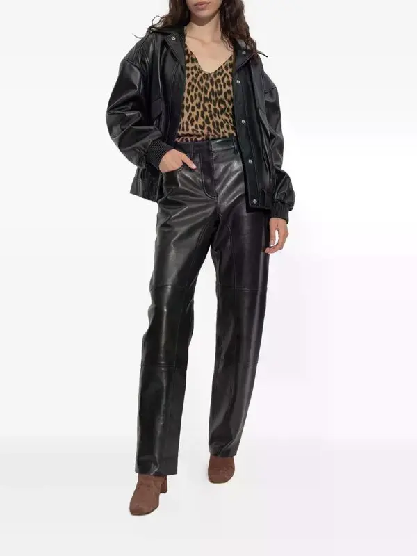 Zadig&Voltaire Rivy Animal-print Cashmere Sweater - Brown