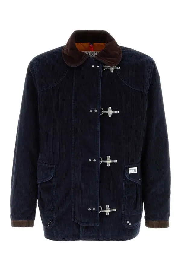 FAY Felted Jacket - Blue