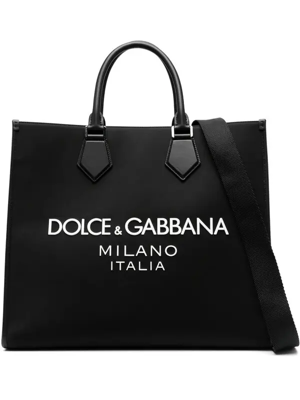 Dolce & Gabbana Large Shopping Bag - Black