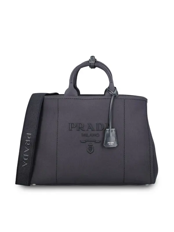 Prada Jardinière Extra Large Tote - Blue