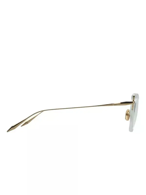 Dita Amorly Cat-eye Glasses - White