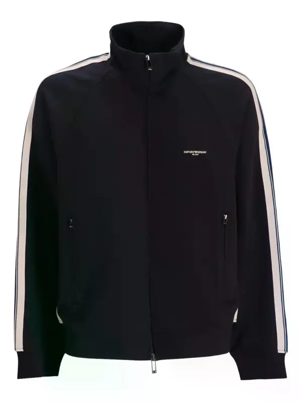 Emporio Armani Side-stripe Zip-up Track Jacket