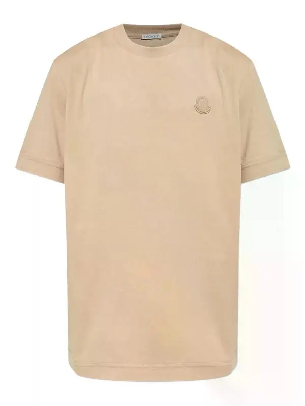 Moncler Logo-patch Cotton T-shirt
