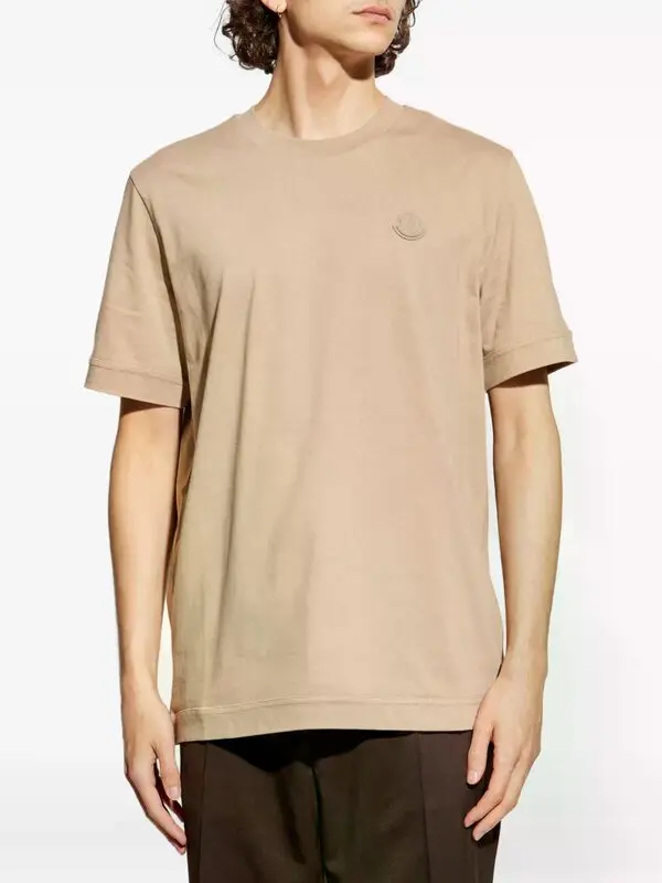 Moncler Logo-patch Cotton T-shirt