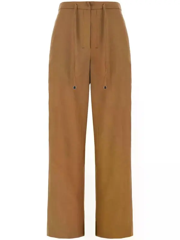 Max Mara Drawstring-waist Trousers - Neutrals