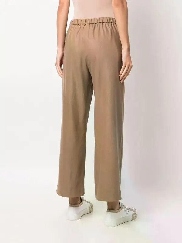 Max Mara Drawstring-waist Trousers - Neutrals