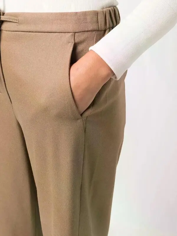 Max Mara Drawstring-waist Trousers - Neutrals