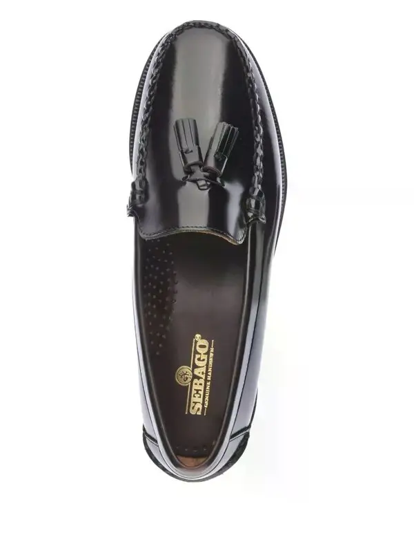 SEBAGO Tassel Leather Loafers - Brown