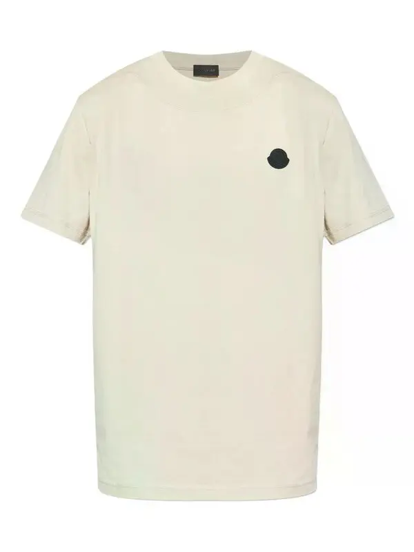 Moncler Logo-patch Cotton T-shirt