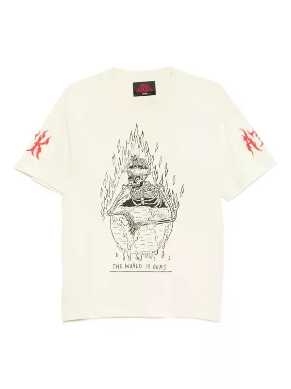 GALLERY DEPT. The World Is Ours T-shirt - Neutrals