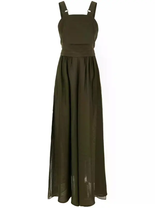 Max Mara Pinafore Jumpsuit - Green