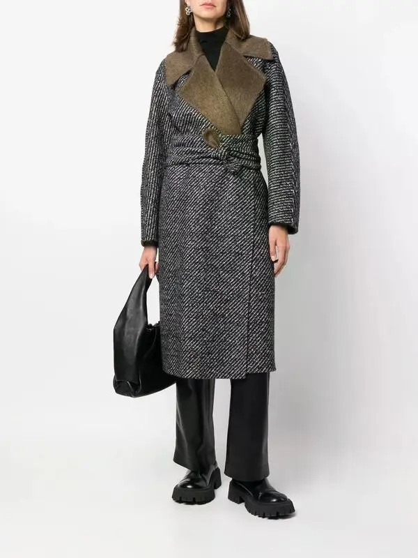 Max Mara Reversible Belted Mid-length Coat