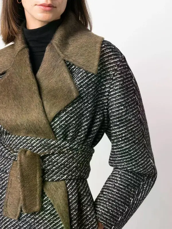Max Mara Reversible Belted Mid-length Coat