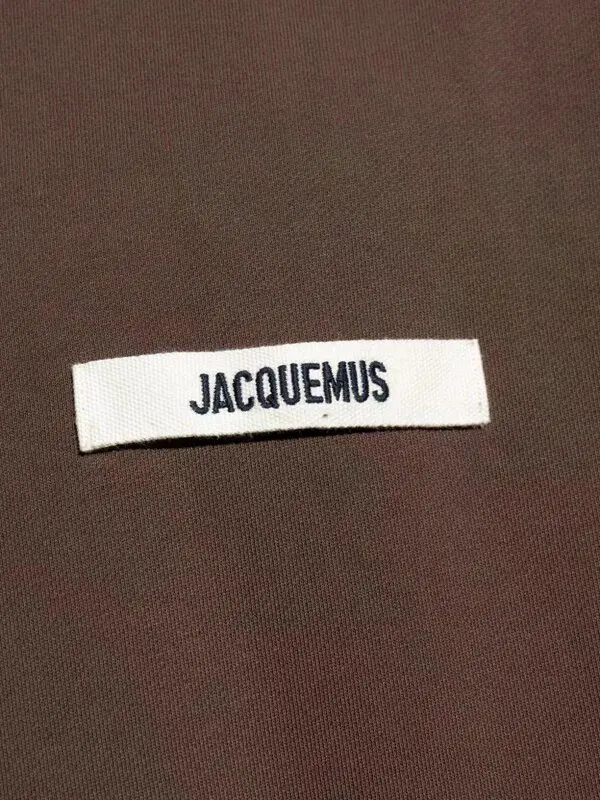 Jacquemus Logo Patch Sweatshirt - Brown