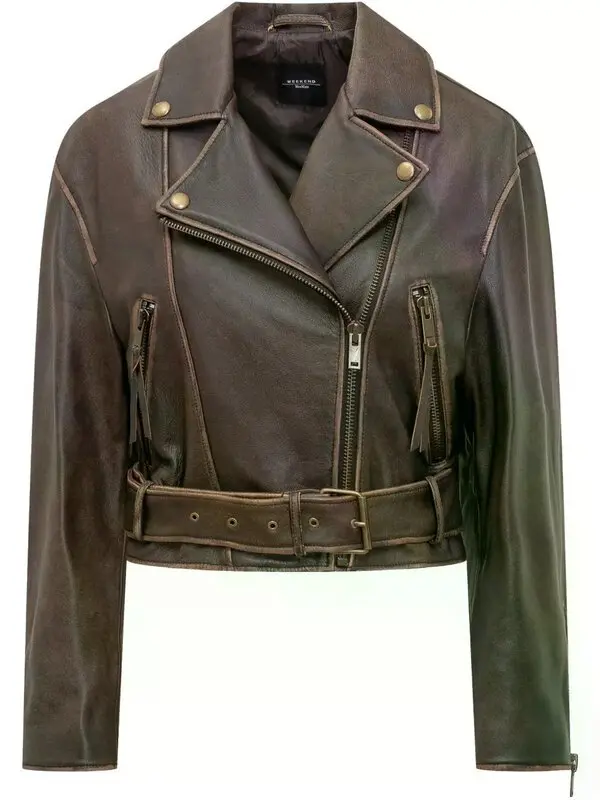 Max Mara Saletta Biker Jacket