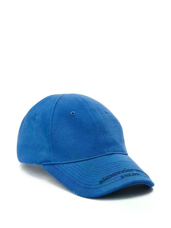Alexander Wang Logo-embroidered Baseball Cap - Blue