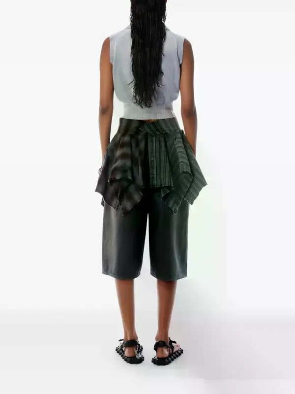 Alexander Wang Logo-embossed Polo Top