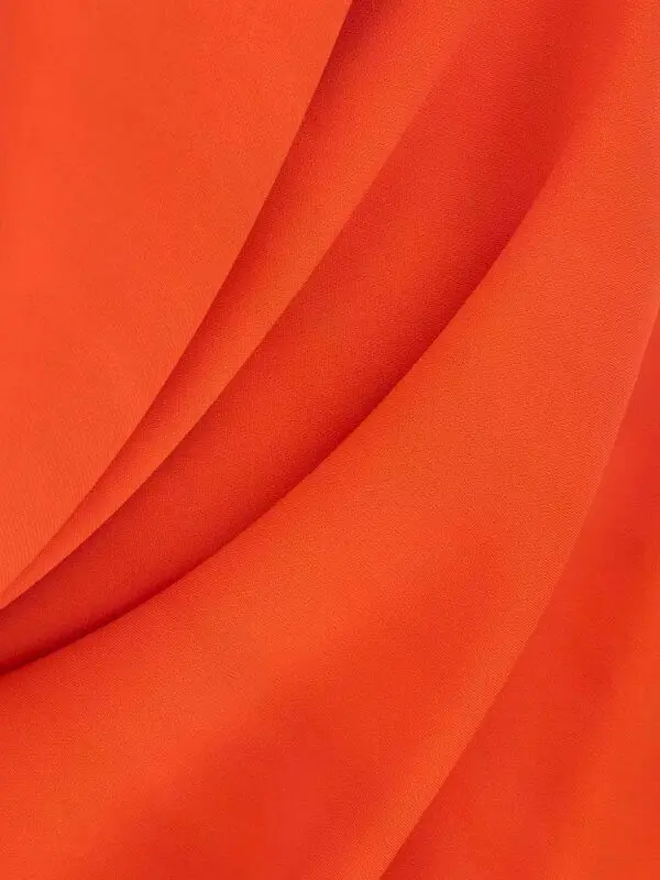 Max Mara Open-back Dress - Orange