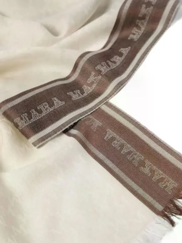 Max Mara Logo-jacquard Scarf