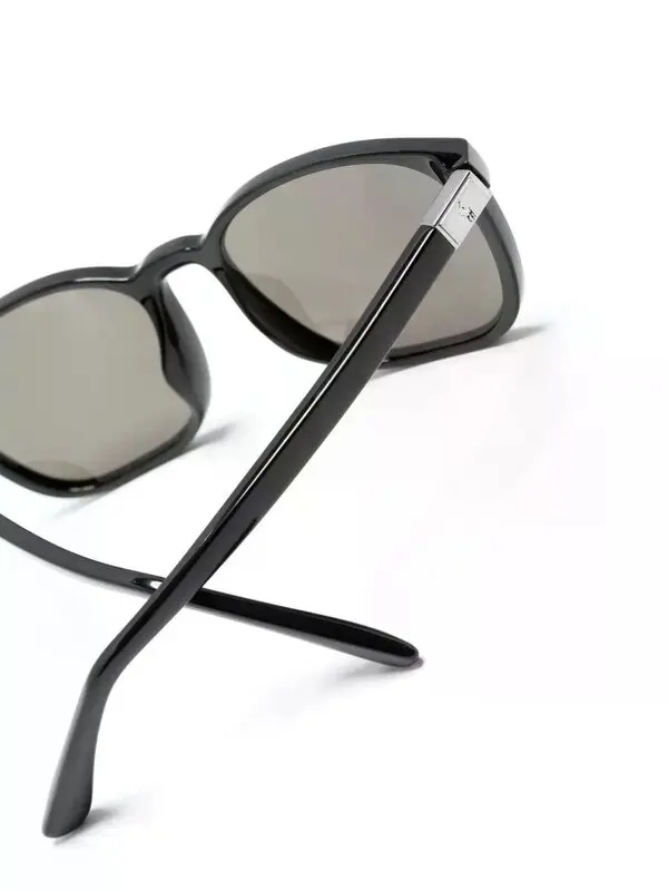 POLO RALPH LAUREN EYEWEAR Round-frame Logo-engraved Sunglasses
