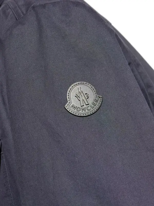 Moncler Logo-patch Shirt - Blue