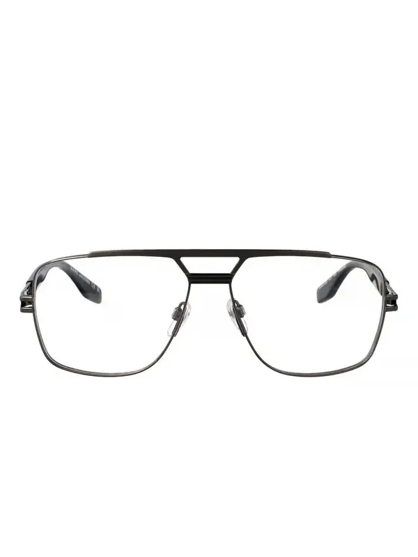 Marc Jacobs Double-bridged Rectangle Glasses - Black