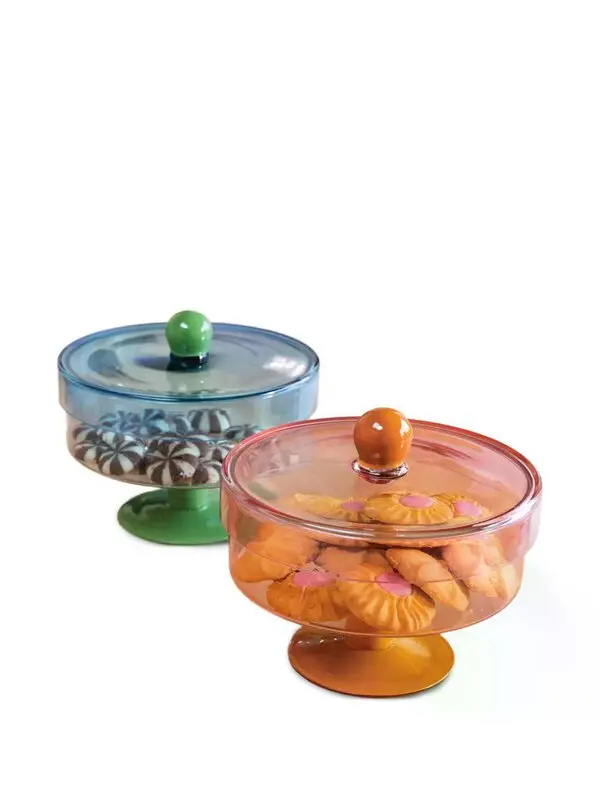 &K AMSTERDAM Duo Pedestal Jar
