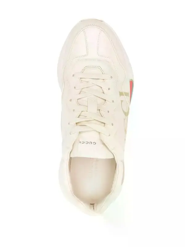 Gucci Rhyton Leather Sneakers