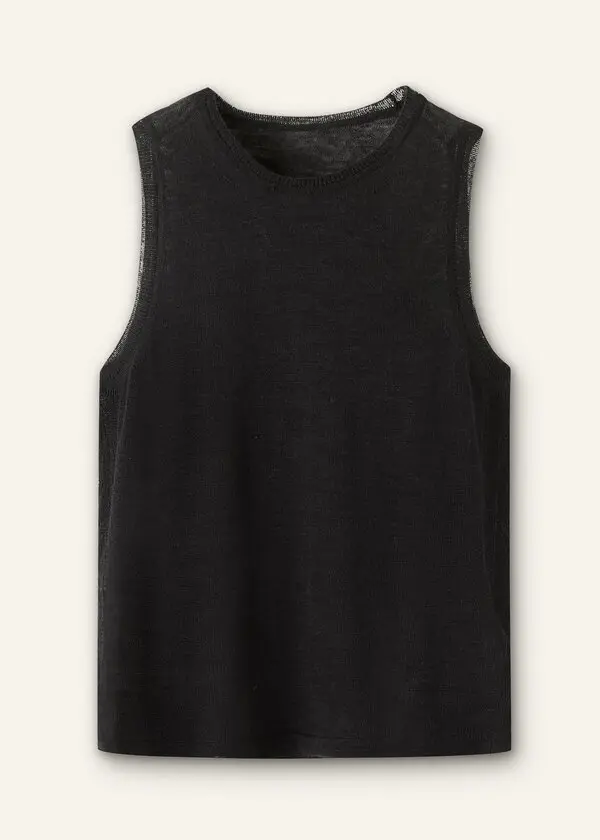 ME+EM Crew Neck Knit Tank